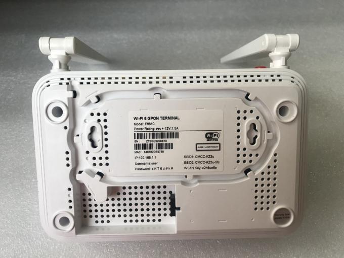 FTTH Modem Dual Band Wifi6 Router F6610Ftth Epon Gpon Ont Xpon Onu